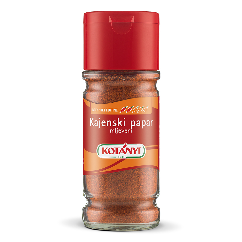 KOTANYI Kajenski papar mljeveni, staklo – Delish.hr